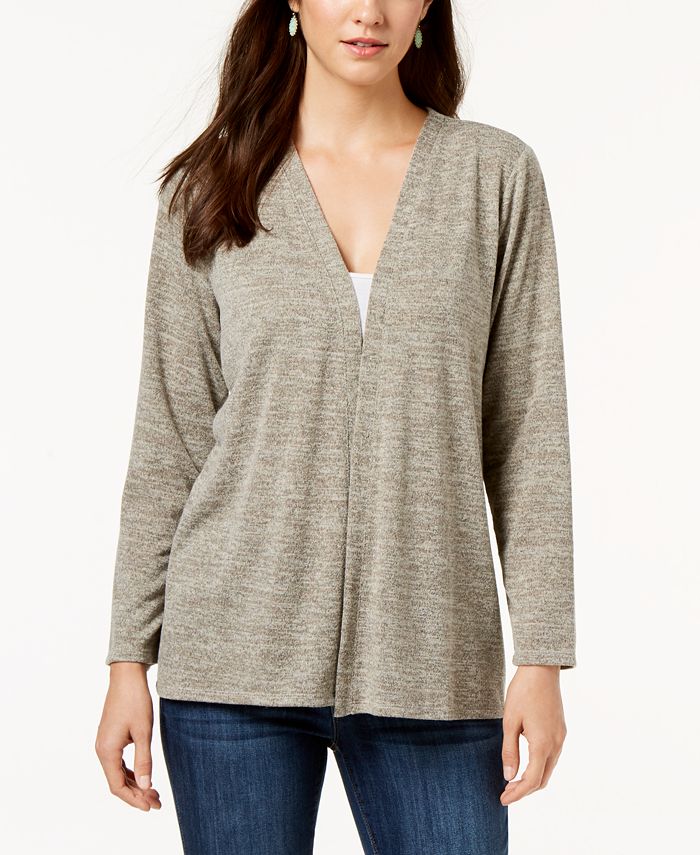 Style & Co Petite Open-Front Cardigan, Created for Macy's - Macy's