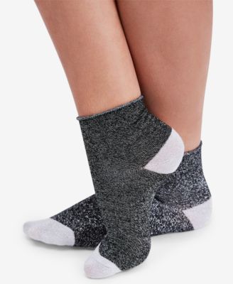 Free People After Hours Colorblocked Ankle Socks - Macy's