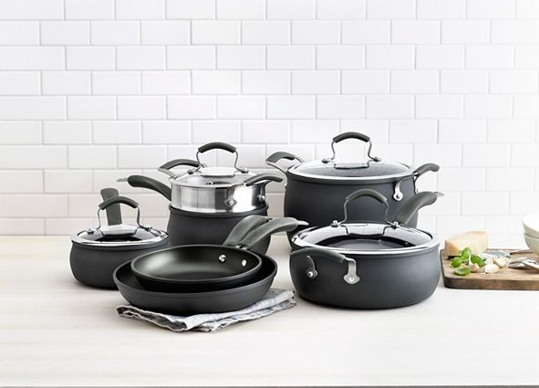 Epicurious 11-Pc. Hard Anodized Cookware Set & Reviews - Home - Macy's