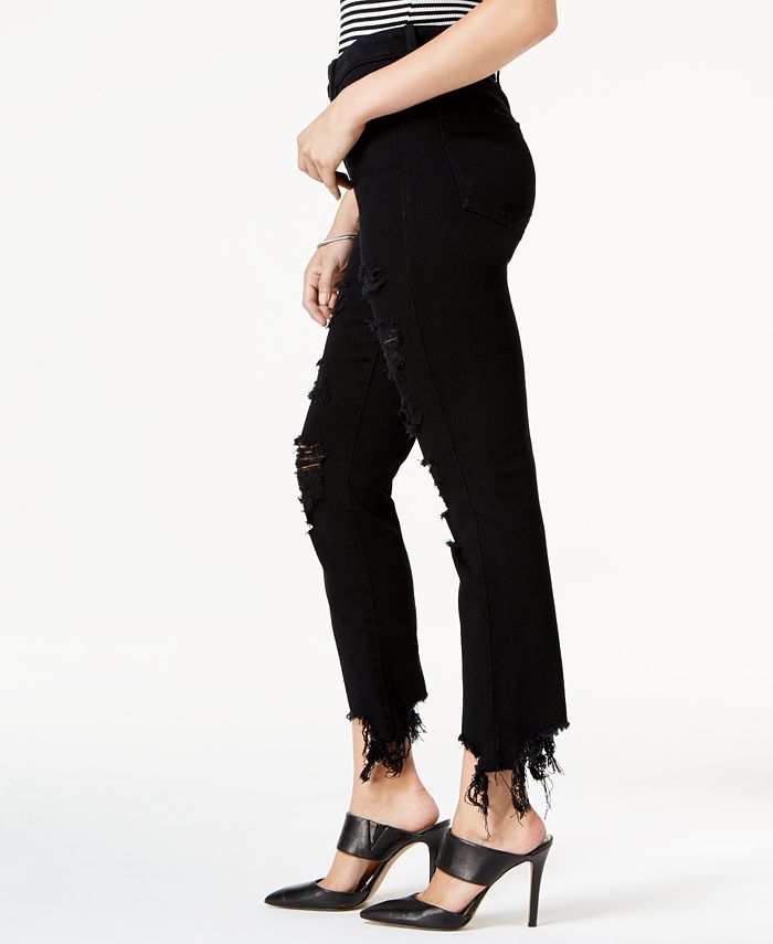 GUESS Ripped Skinny Jeans - Macy's