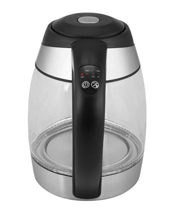 Kalorik Glass Digital Water Kettle with Color Changing LED lights - Macy's