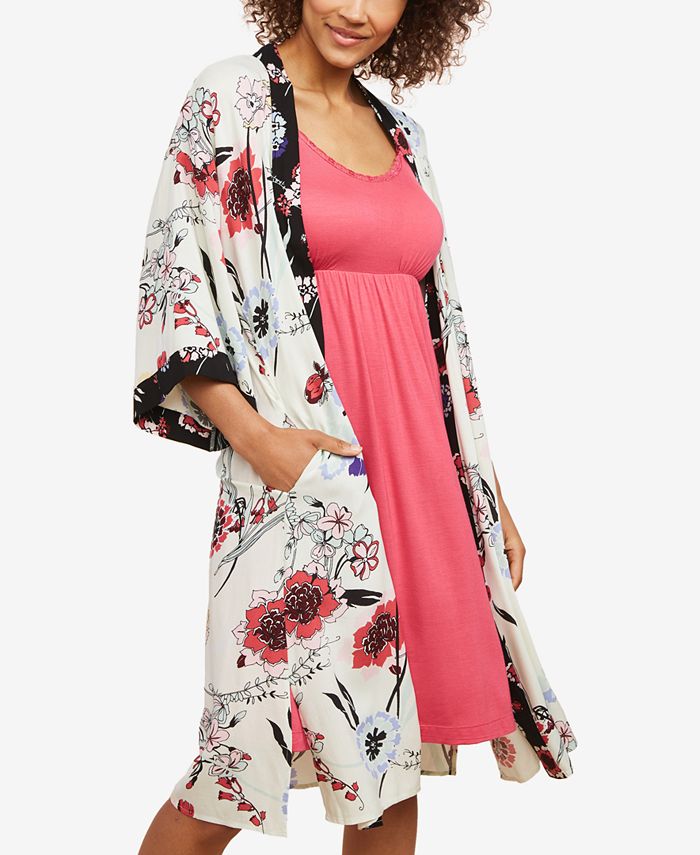 Motherhood Maternity Nursing Belted Robe - Macy's