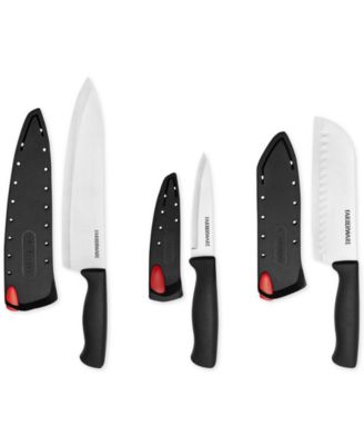 Farberware Edgekeeper 6-Pc. Knife Set - Macy's