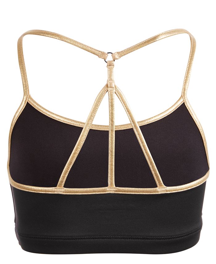 Ideology Big Girls Plus-Size Flawless-Print Sports Bra, Created for ...