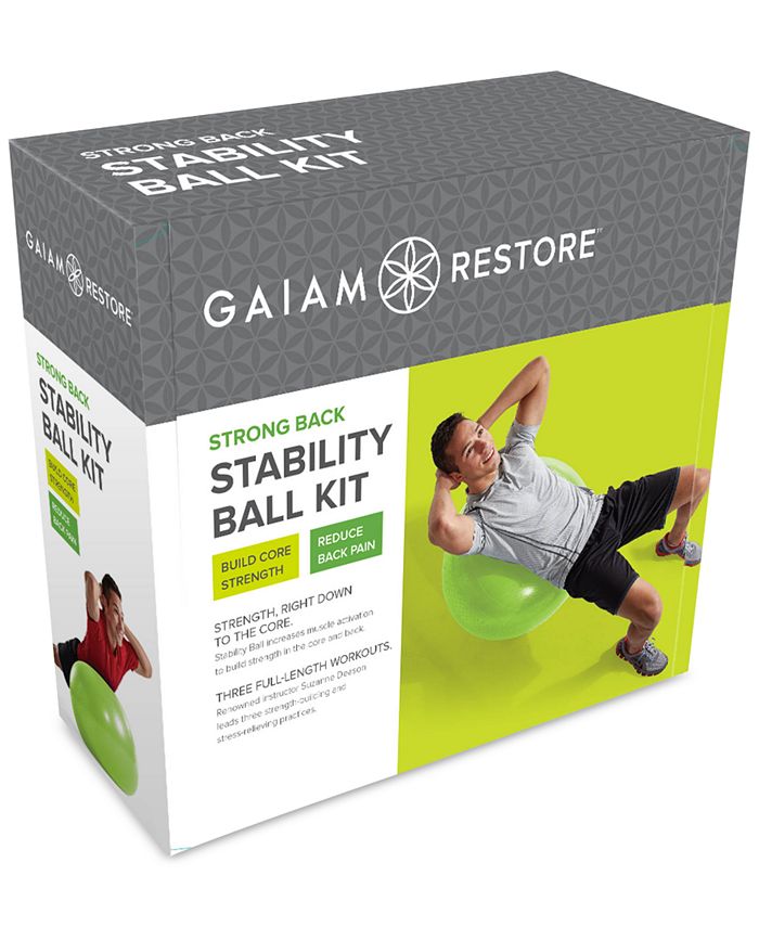 Gaiam Stability Ball - Macy's