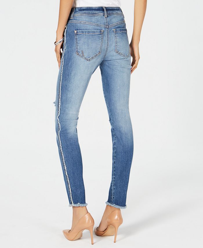 INC International Concepts I.N.C. Curvy Ripped & Repaired Skinny Jeans ...