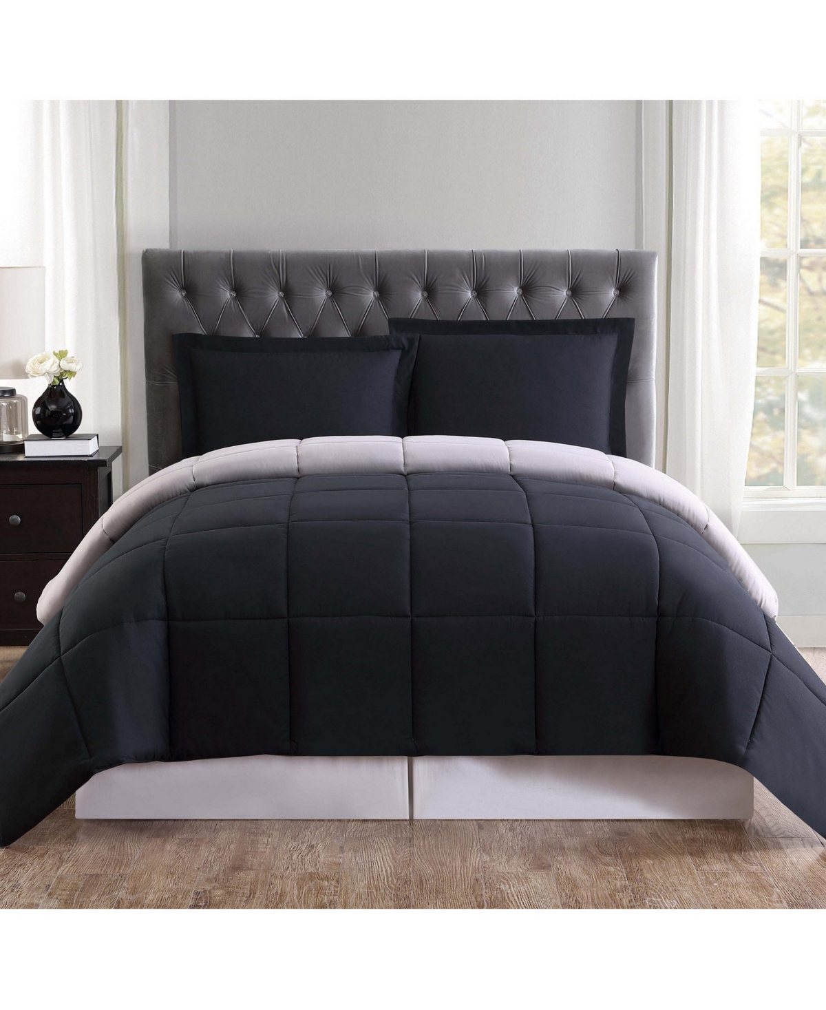 Click here for Truly Soft Everyday Reversible 3-Pc. Comforter Set... prices