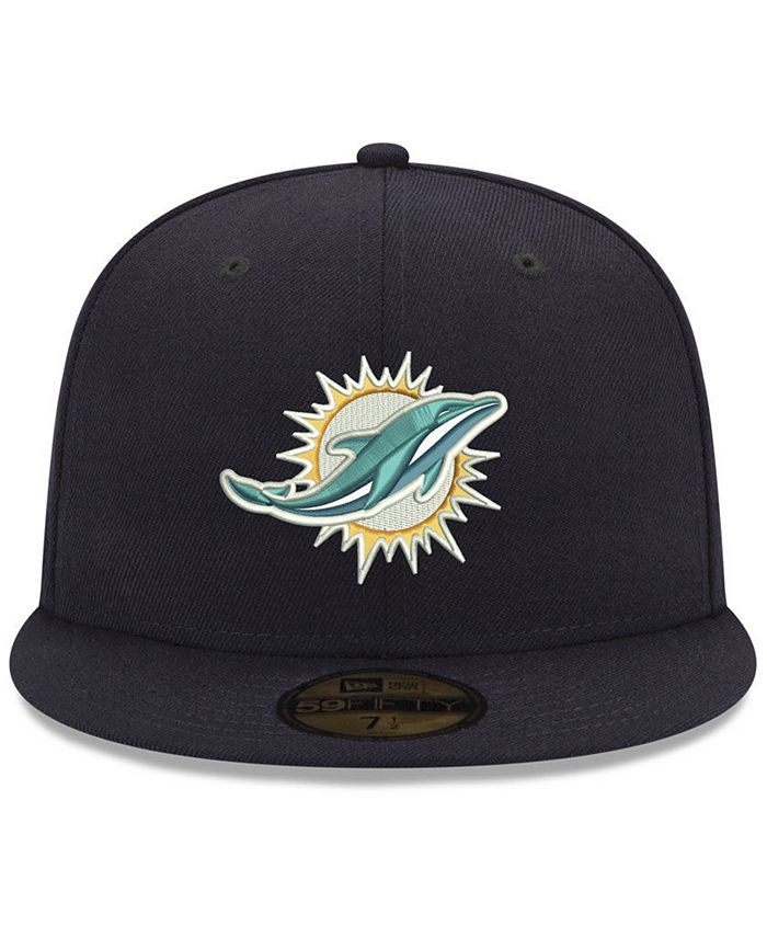 New Era Miami Dolphins Team Basic 59FIFTY FITTED Cap - Macy's