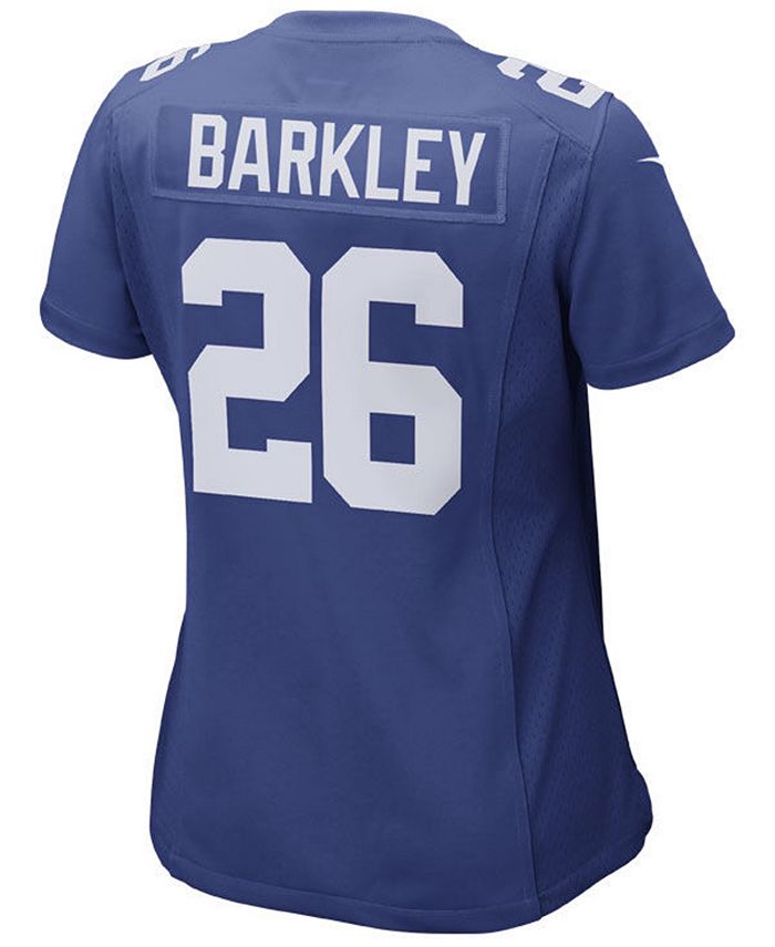 Nike Women's New York Giants Saquon Barkley Game Jersey - Macy's