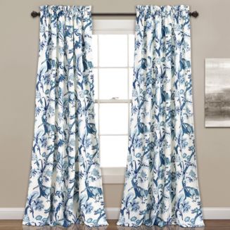 Dolores Room Darkening 52" x 84" Window Curtain Set - Macy's