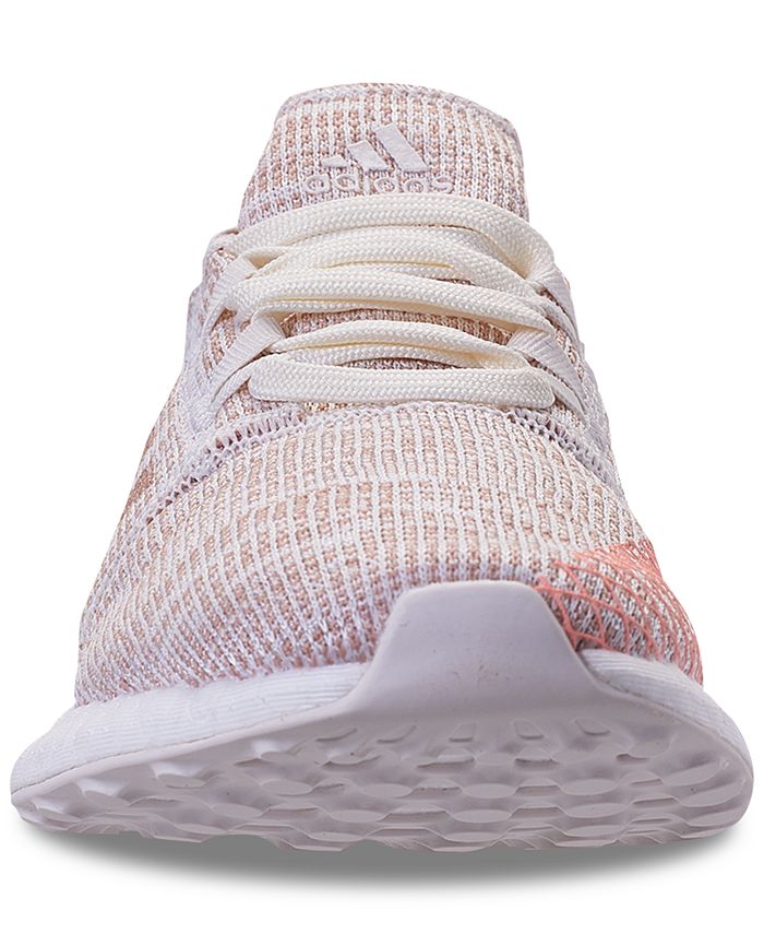 adidas Girls' PureBOOST GO Running Sneakers from Finish Line - Macy's