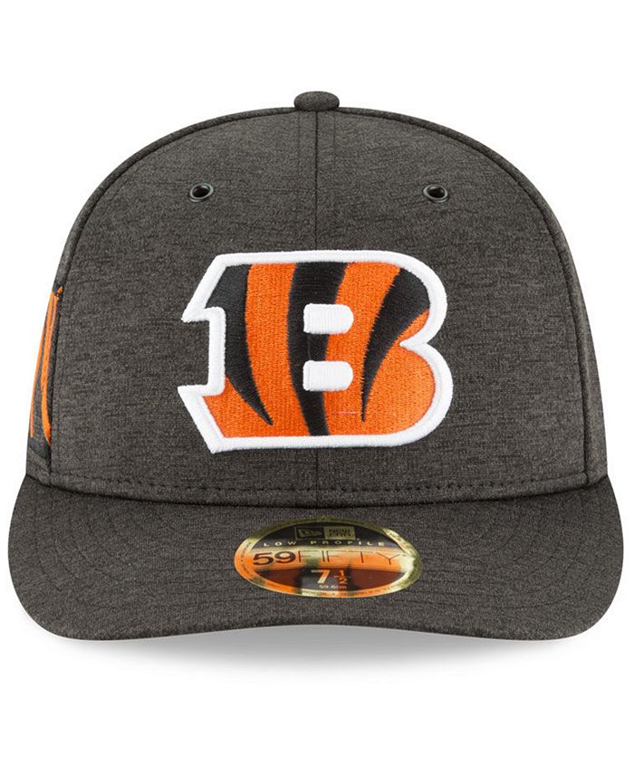 New Era Cincinnati Bengals On Field Low Profile Sideline Home 59FIFTY ...