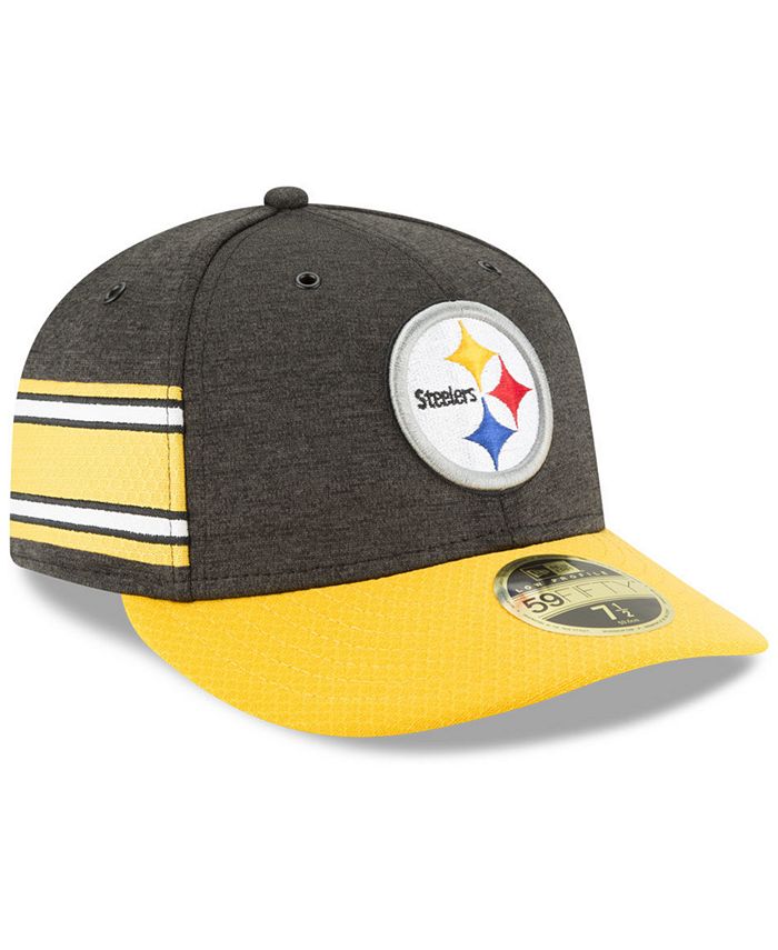 New Era Pittsburgh Steelers On Field Low Profile Sideline Home 59FIFTY ...