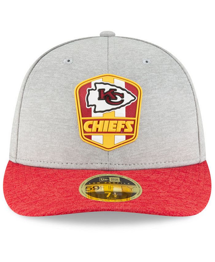 New Era Kansas City Chiefs On Field Low Profile Sideline Road 59FIFTY ...