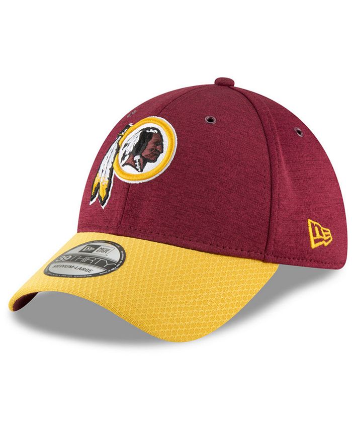 New Era Washington Redskins On Field Sideline Home 39THIRTY Cap - Macy's