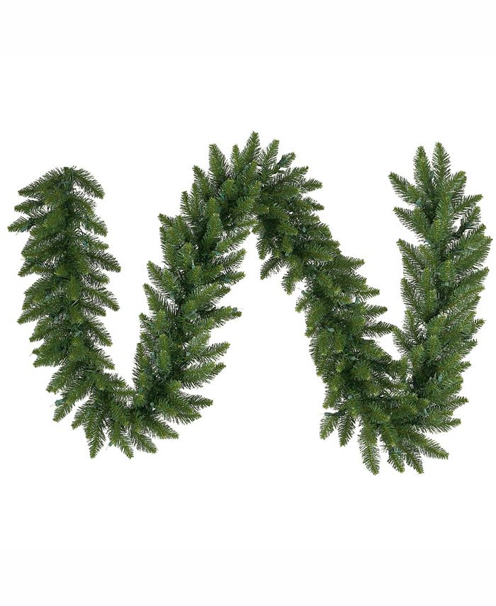 Vickerman 50' Camdon Fir Artificial Christmas Garland Unlit - Macy's