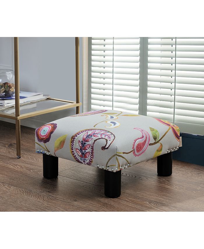 Jennifer Taylor Home Jules Ottoman - Macy's