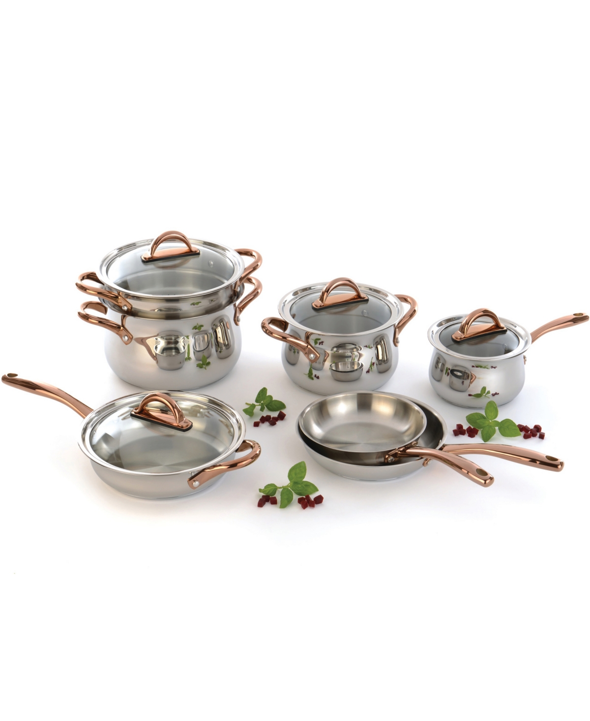 Click here for BergHOFF Ouro Gold 11Pc 18/10 Stainless Steel Cook... prices