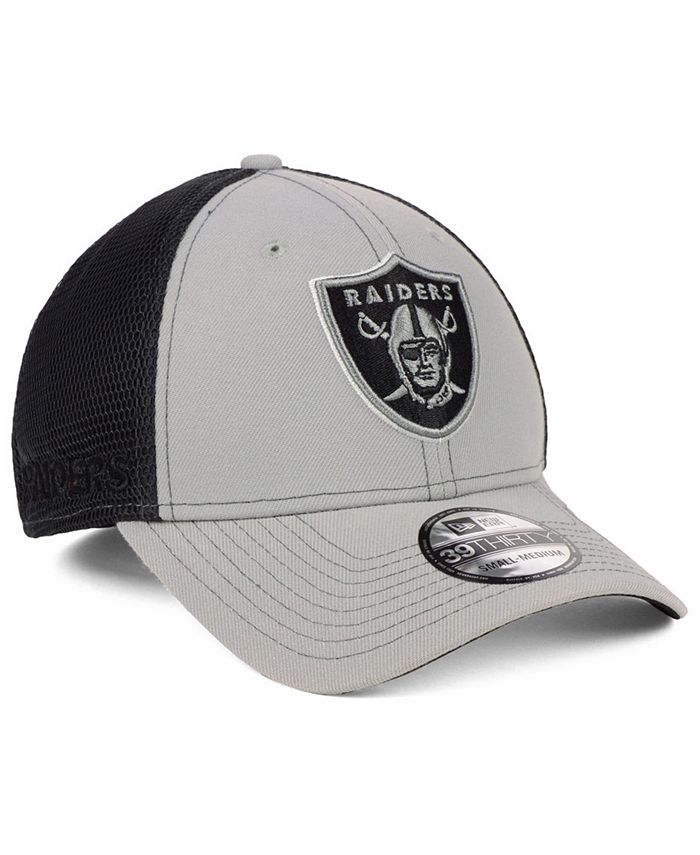 New Era Oakland Raiders 2-Tone Sided 39THIRTY Cap - Macy's