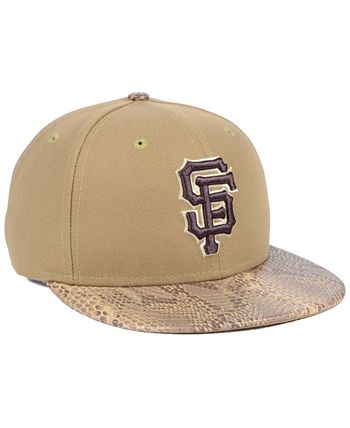 New Era San Francisco Giants Snakeskin Sleek 59FIFTY FITTED Cap - Macy's