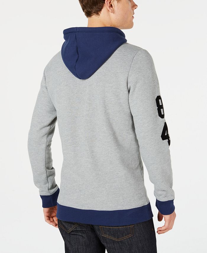 American Rag Men's Colorblocked Varsity Hoodie, Created for Macys - Macy's