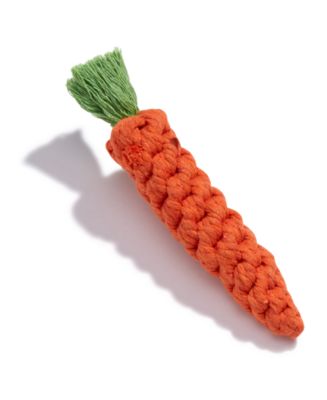 House of Barker Rope Carrot Toy Large - Macy's