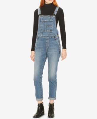 Silver Jeans Co. Denim Skinny Overalls - Macy's