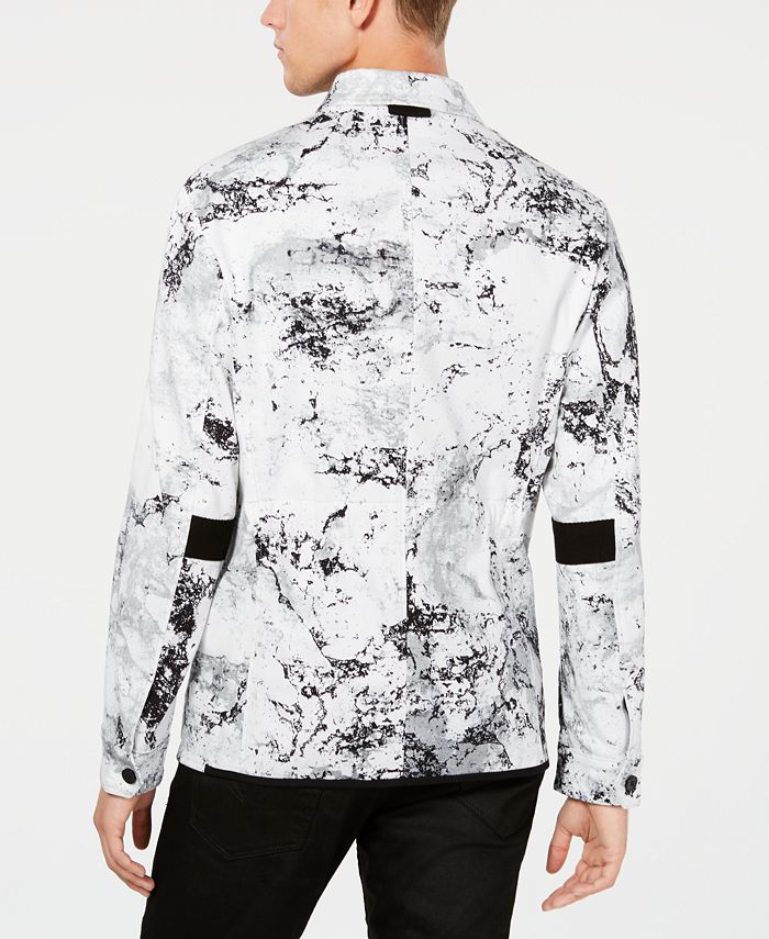 Hugo Boss HUGO Men's Denim Marble Jacket - Macy's