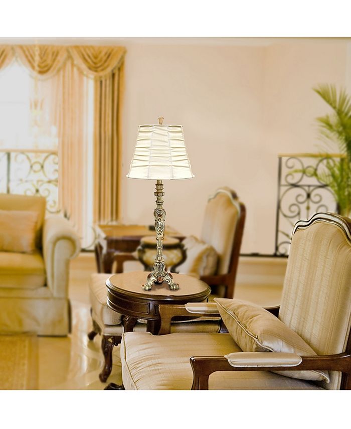 All The Rages Elegant Designs Antique Style Buffet Table Lamp with ...