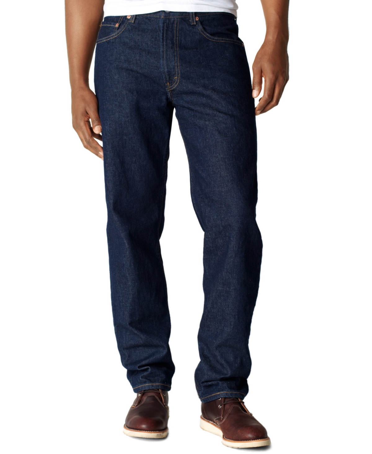 Click here for Levis Mens 550 Relaxed Fit Jeans - Rinse prices