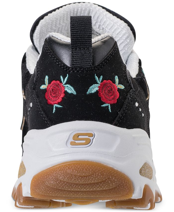 Skechers Women's D'Lites - Rose Blooms Walking Sneakers from Finish ...