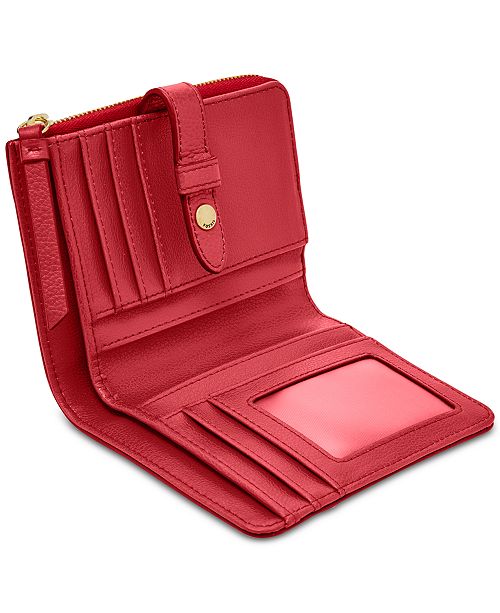 Fossil Fiona Leather Multifunction Wallet - Handbags & Accessories - Macy's