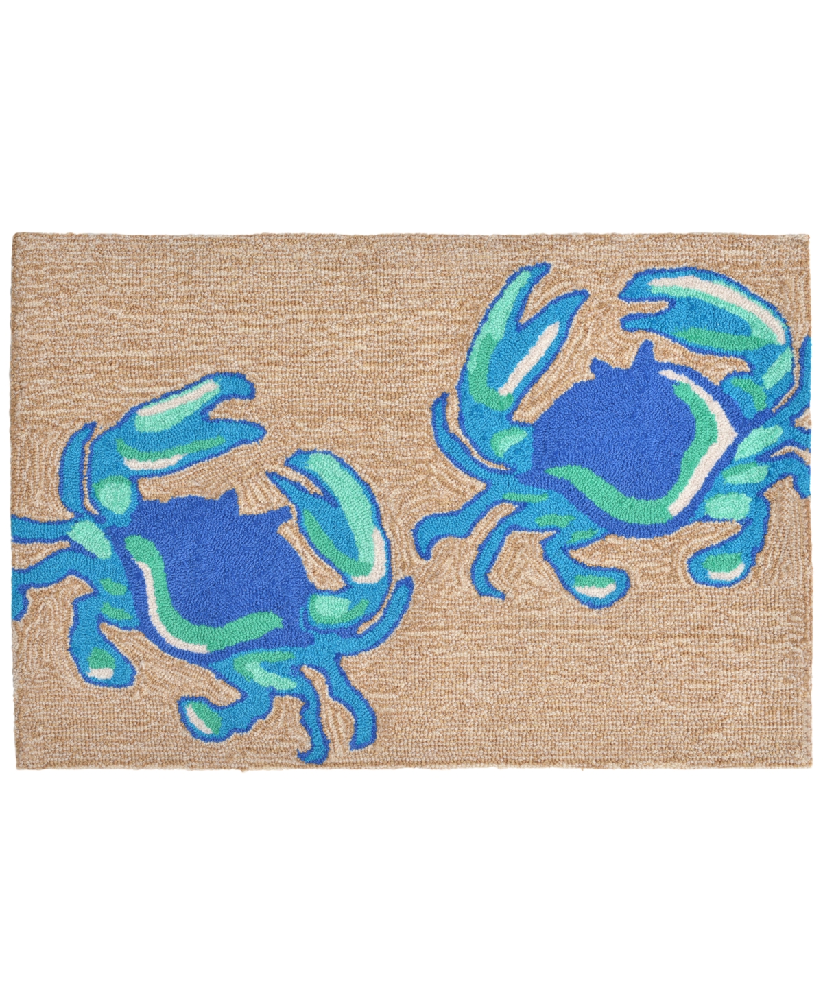 Click here for Liora Manne Front Porch Indoor/Outdoor Crabs Natur... prices