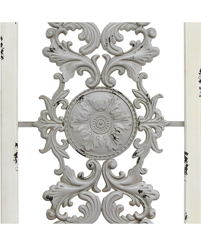 Stratton Home Décor Stratton Home Decor Grey Scroll Panel Wall Decor ...