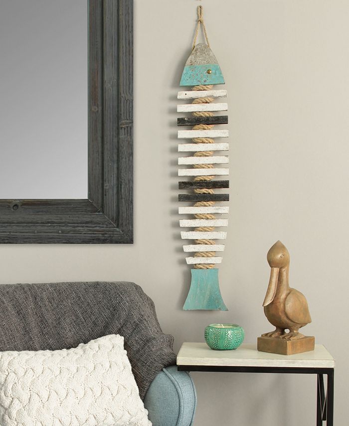 Stratton Home Décor Stratton Home Decorative Fish Bone Wall Decor - Macy's