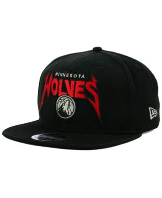 New Era Minnesota Timberwolves 90s Throwback Groupie 9FIFTY Snapback ...