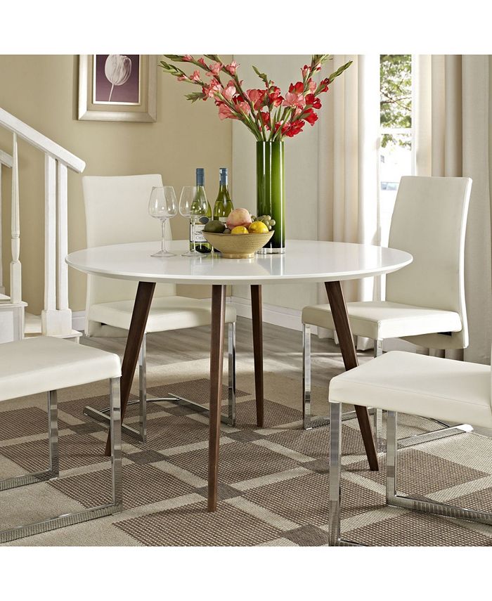 Modway Platter Round Dining Table - Macy's