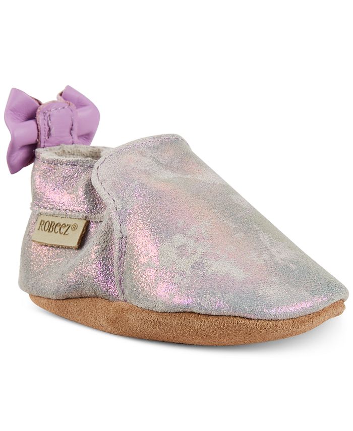 Robeez Baby Girls Pretty Pearl Shoes - Macy's