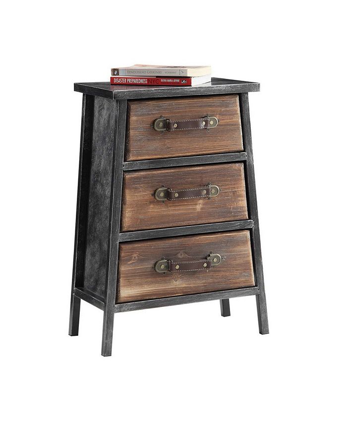 4D CONCEPTS Urban Collection 3 Drawer Chest - Macy's