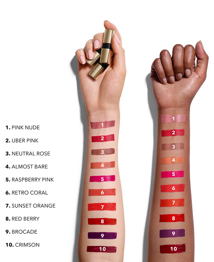 Bobbi Brown 10-Pc. Luxe On Luxe Mini Luxe Lip Color Set - Macy's