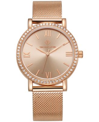 Timothy Stone Women's 'Indio' Minimalist Crystal Accented Mesh Bracelet ...