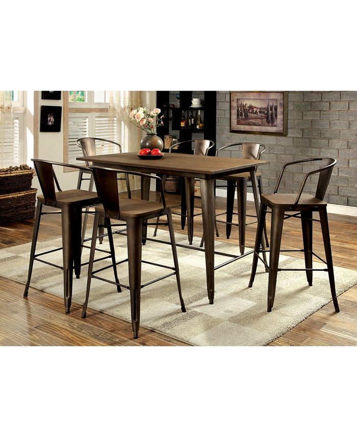 Furniture of America Mayfield Dining Table - Macy's