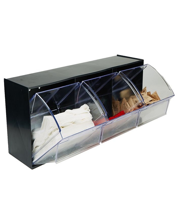 Mind Reader Multi Purpose Storage Tilt Drawer, Black - Macy's