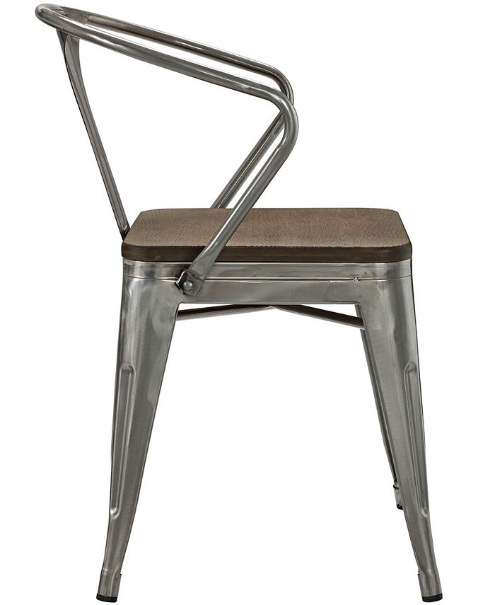 Modway Promenade Bamboo Dining Chair - Macy's