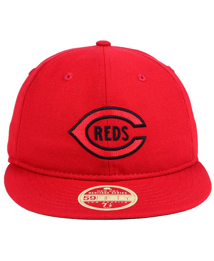 New Era Cincinnati Reds Heritage Retro Classic 59FIFTY FITTED Cap - Macy's