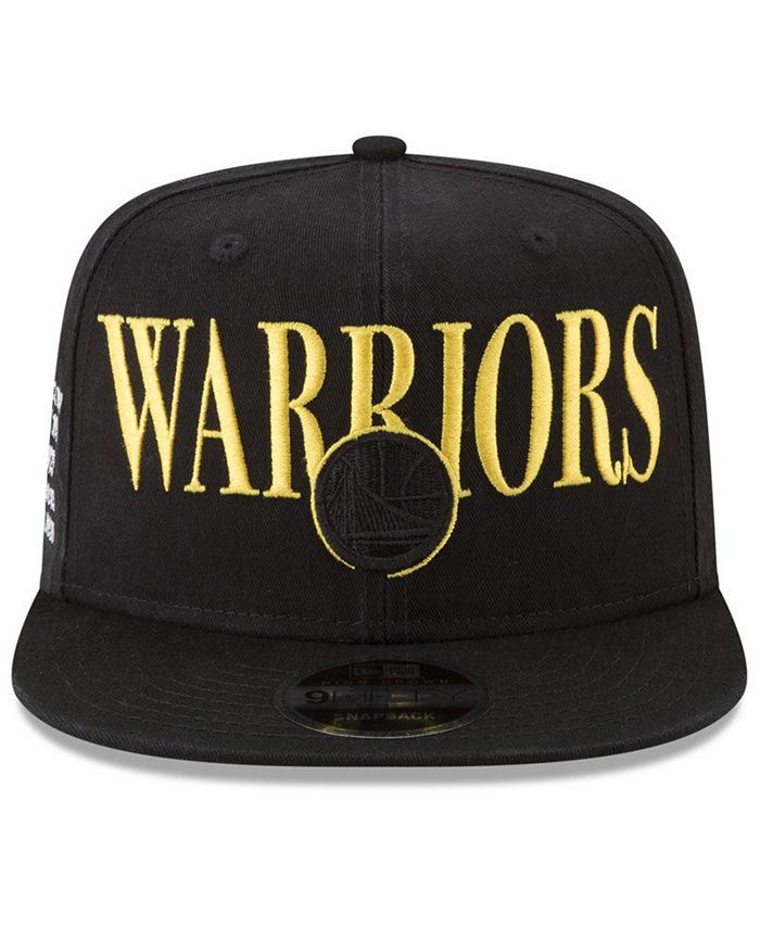 New Era Golden State Warriors 90s Throwback Roadie 9FIFTY Snapback Cap ...
