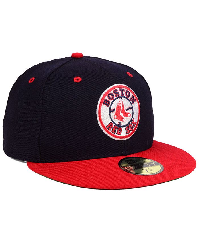 New Era Boston Red Sox Retro Stock 59FIFTY FITTED Cap - Macy's