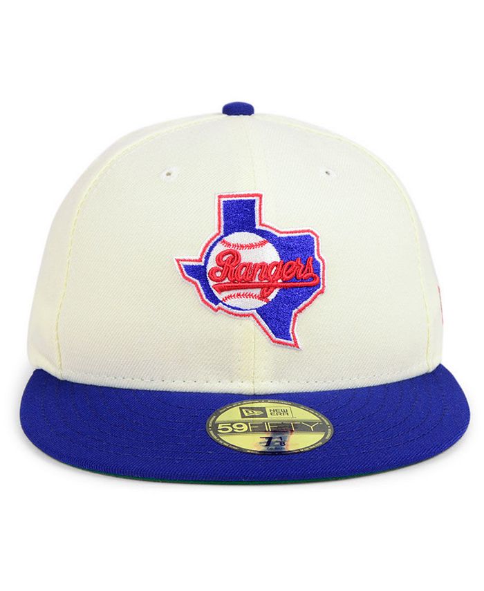 Lids New Era Texas Rangers Retro Stock 59FIFTY FITTED Cap - Macy's