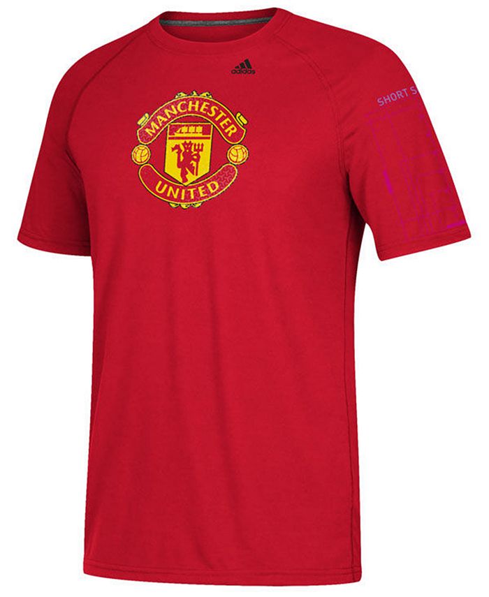 adidas Men's Manchester United International Club Team Tiled T-Shirt ...