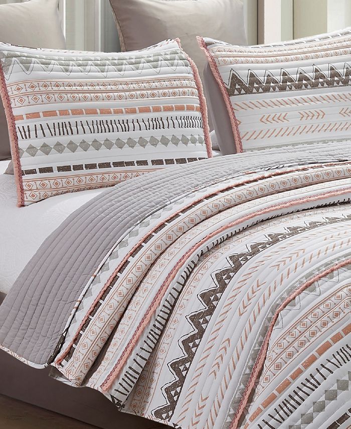 Hedaya Home Cairo 3-Piece Full/Queen Quilt Set - Macy's